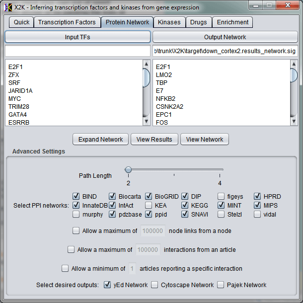 X2K: Expression2Kinases